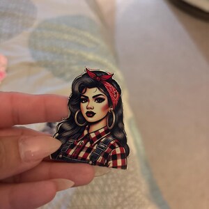Vintage Bombshell Sticker - Etsy