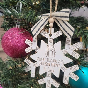 Dear Santa Envelope Ornament Santas List Wooden Personalized - Etsy