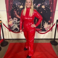 Custom Made Lamia Raised by Wolves Costume Dark Gray Sage Green Spandex ...