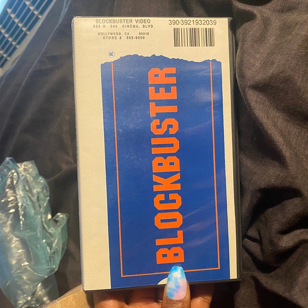 Blockbuster Video VHS Tape Storage Box - Etsy