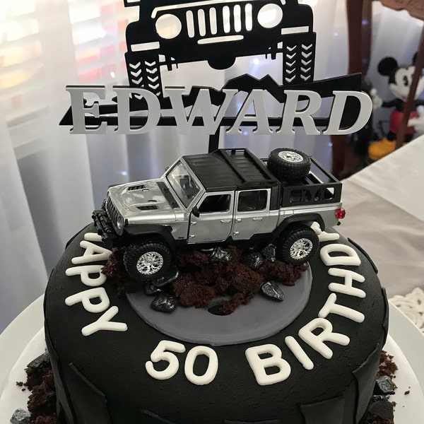 ATV Personalized Cake Topper - Etsy