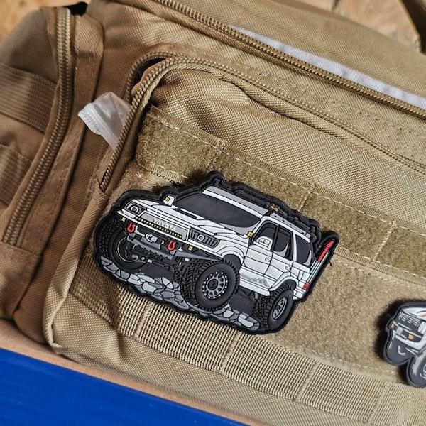 3D PVC Hook and Loop Patches – Tactical Saber-toothed Tiger Style ...