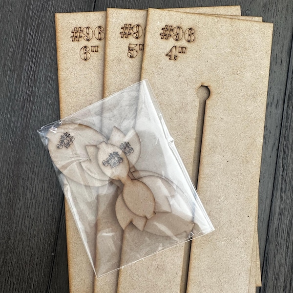 Ribbon Hair Bow Making Boards for Easy Bow Making With Ribbon Hair Bow ...