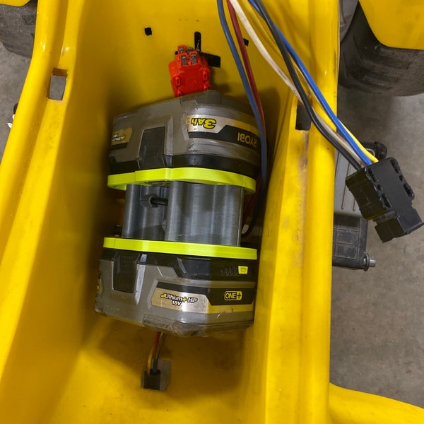 Ryobi One+ 18v Dual Battery Power Caddy - Etsy