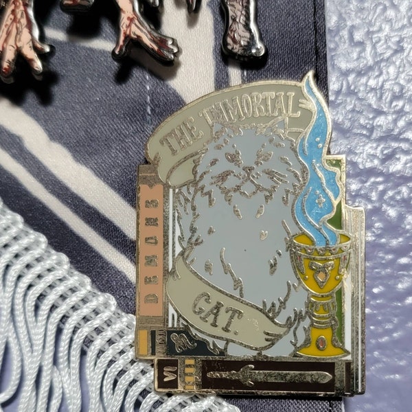 Church Enamel Pin the Immortal Cat Shadowhunters Bookish Merch Reader ...