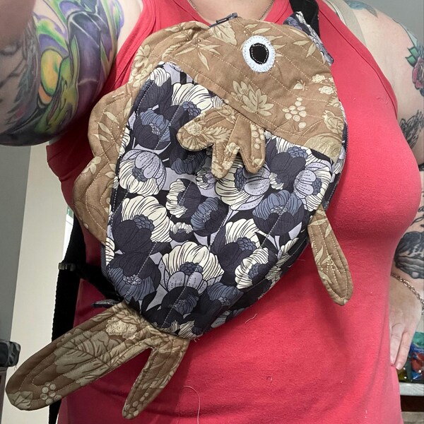 PDF Sewing Pattern Bundle: Swim Along Crossbody Fish Bag & Sunshine ...