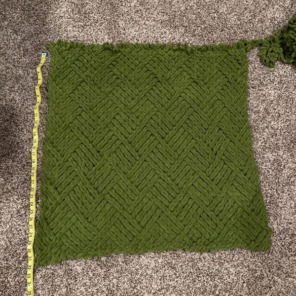 Blanket Pattern Download // PATTERN: Herringbone Throw Blanket // Loop ...