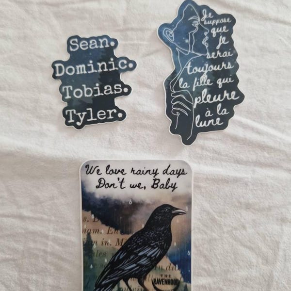 OFFICIALLY LICENSED Kate Stewart Ravenhood Trilogy - Flock - Exodus ...