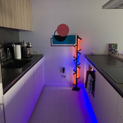 ENERGY CELLS Floor Lamp Futuristic Lamp Bedroom Living - Etsy