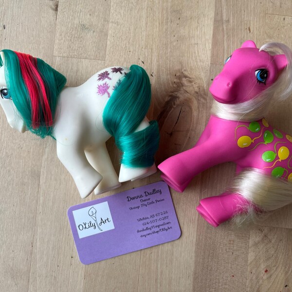 My Little Pony Vintage G1 Baby Nibbles (newborn Twin Ponies) 373-09 - Etsy