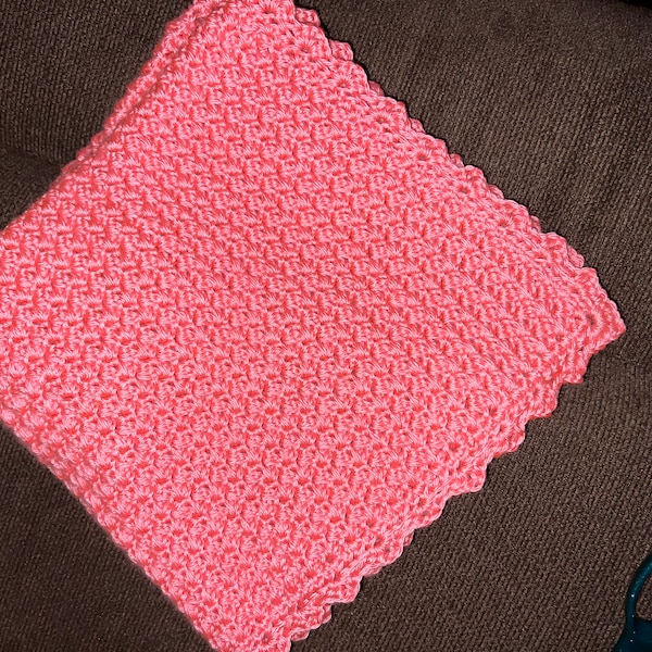 One Skein Baby Blanket Crochet Pattern PDF Download - Etsy