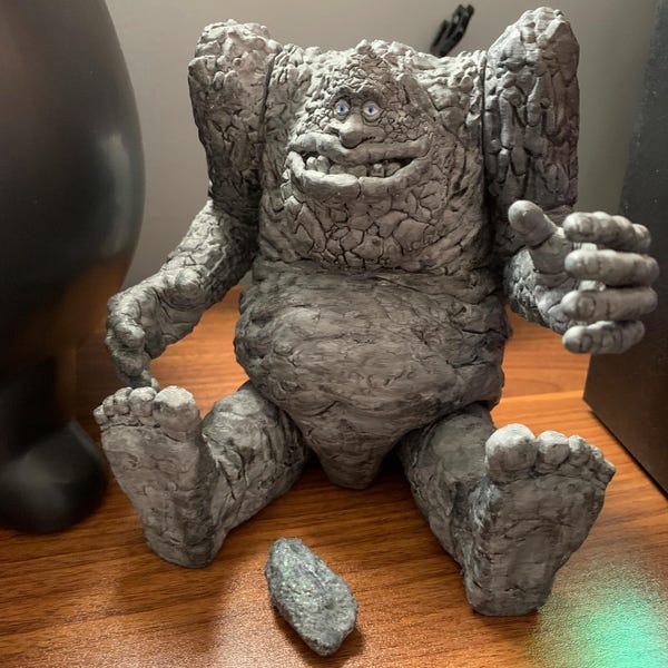 Neverending Story Hand Painted Rock Biter Pyornkrachzark Flexi ...