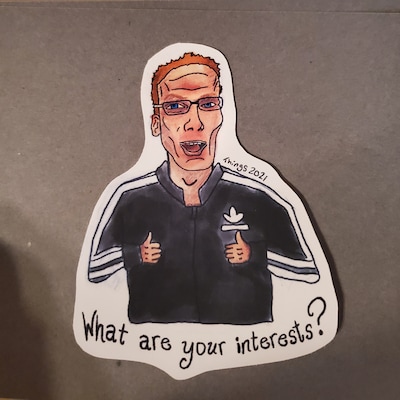 Medicated Pete Vinyl Sticker / Howard Stern / Wack Pack / the - Etsy