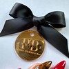 Gold Acrylic Mirror Tag, Wedding Name Tags, Reception Token, Luxury Tag ...