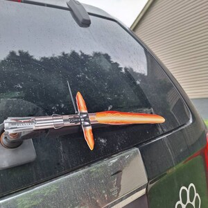 ORIGINAL Saber Wipertags in 4 Colors Attach to Rear Vehicle Wiper ...