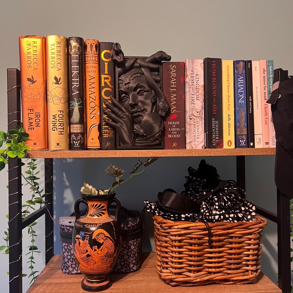 Medusa Book Nook, 3d Printed Fantasy Book Shelf Décor and Bookend - Etsy