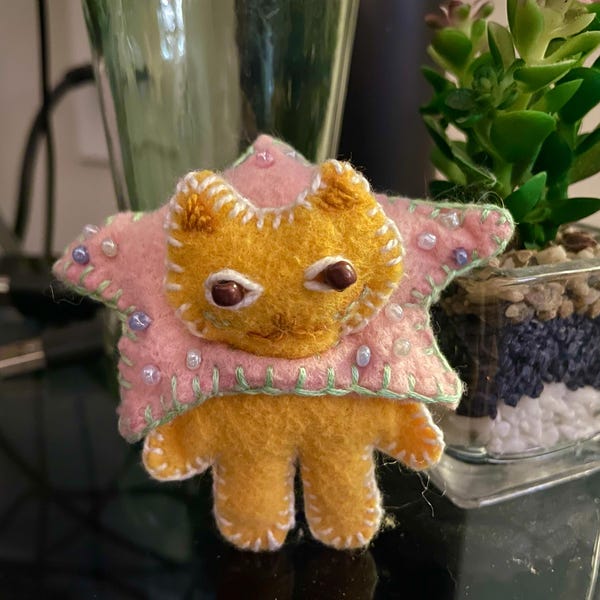 Ferdinand the Felt Cat PDF Sewing Pattern | Beginner Friendly | Digital ...