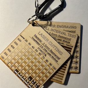 Snapmaker Luban Material Laser Test Files - Etsy