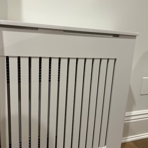 STELLA Radiator Cover Cabinet, White Finish, Any Custom Sizes Available ...