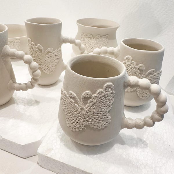 Mug Mold, Slip Casting Mold Ceramics and Porcelain, Craft Kit,plaster ...