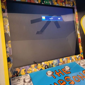 Simpsons Arcade1up 4 Player to 2player Conversion Panel Only - Etsy