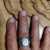 Kaaba Silver Men's Ring-islamic Gifts for Her Kaaba Ring, Islamic Gift ...