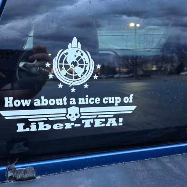 Super Earth Car Decal - Helldivers 2 - Etsy