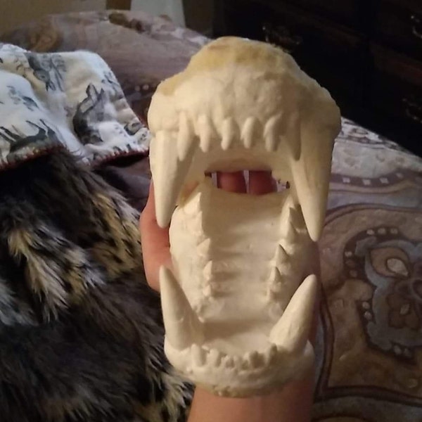 Werewolf Wolf Jaws Teeth Mask Costume Fursuit - Etsy