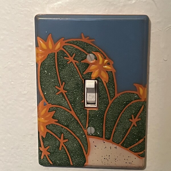 Blue, Solid Royal Blue Color, Light Switch Cover, Single Switch, Double ...