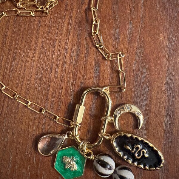 Custom Gold Charm Bracelet DYO Design Your Own - Etsy