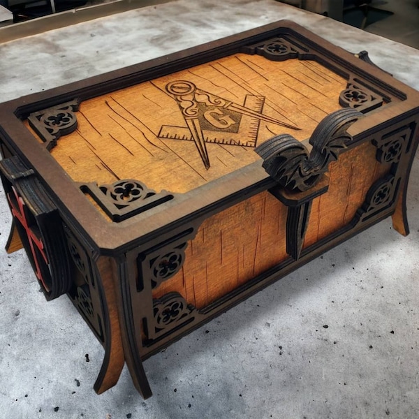 Box 2 / Treasure Chest / Knight Chest / D&D / Dungeons and Dragons ...