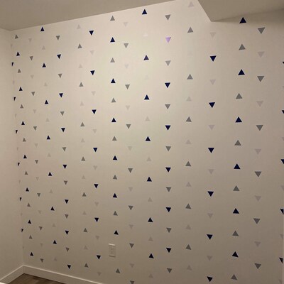 Triangle Decals / Triangle Wall Stickers / Triangle Wall Decor ...
