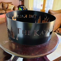 Personalized Fire Pit Rings Fire Pit Custom Fire Pits - Etsy Canada