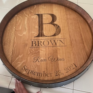 Wine Barrel Stave Signs - Etsy