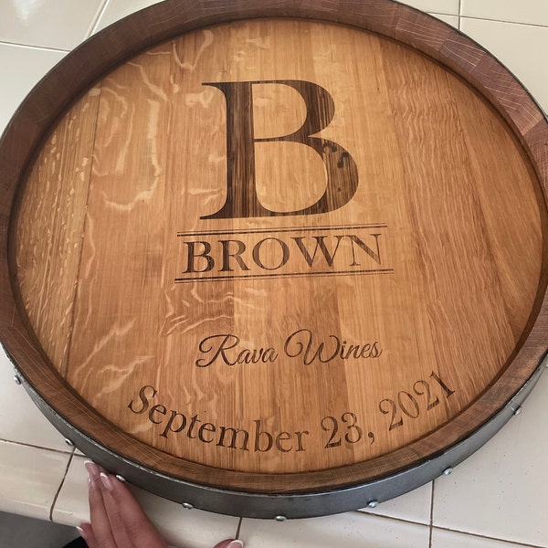 Wine Barrel Stave Signs - Etsy