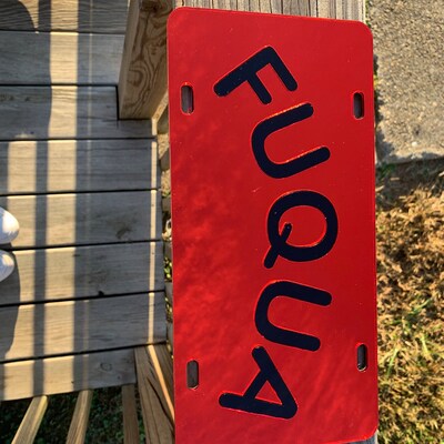 Custom Mirror License Plate Car Tag Personalized Car Tag - Etsy