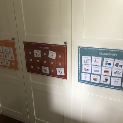 Spanish Routine Chart, Routine Checklist, Routine Cards, Daily Rhythm ...