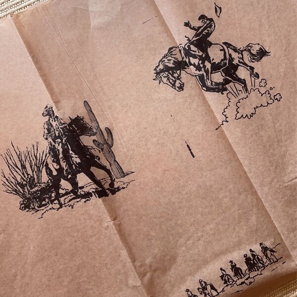 Desert Cowboy Riding Horse RUBBER STAMP, Cowboy Stamp, Horse Riding ...