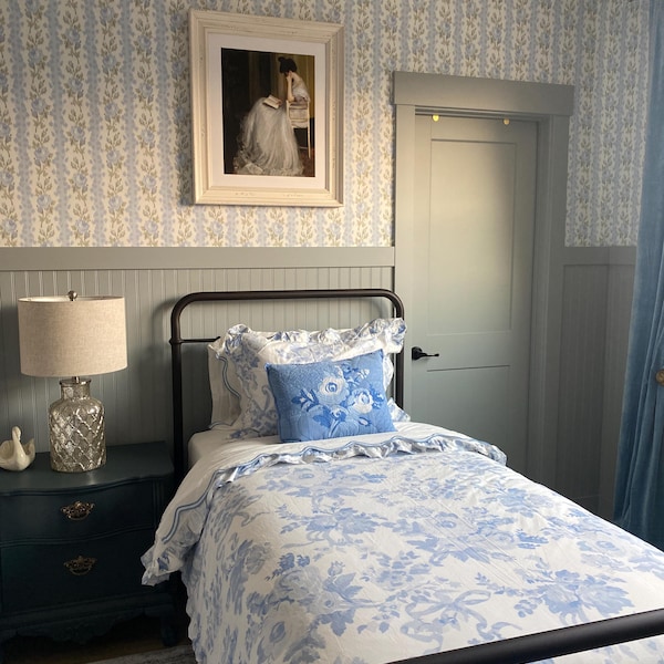 MAILED Giclée Print Antique Countryside Cottage Painting Reproduction ...