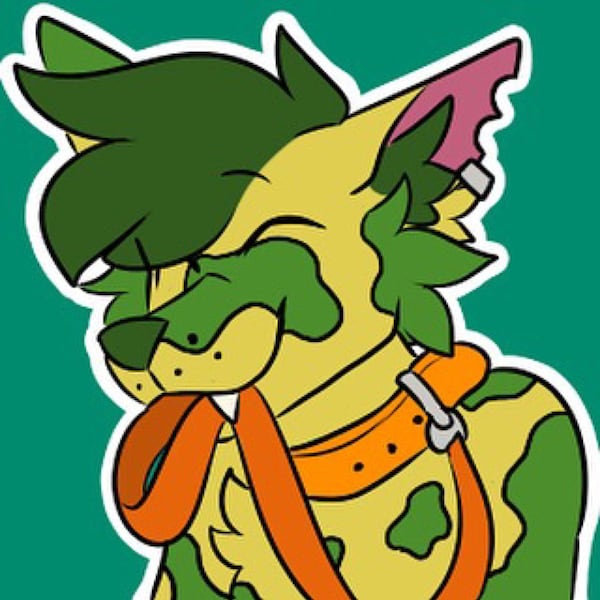 Furry Lineart Base // Collar - Etsy