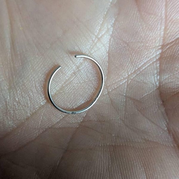 Sun Daith Hoop, Clicker Earring, Minimalist Style, A-SH680 SH681 - Etsy
