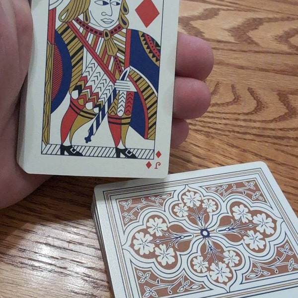 8-bit Gold Playing Cards - Etsy