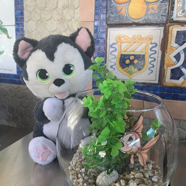 Cleo Fish - Pinocchio - Laser Cut Wood Brooch - Etsy