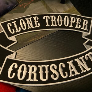 Biker Name Tag Embroidered Custom Patches for Jackets | Etsy