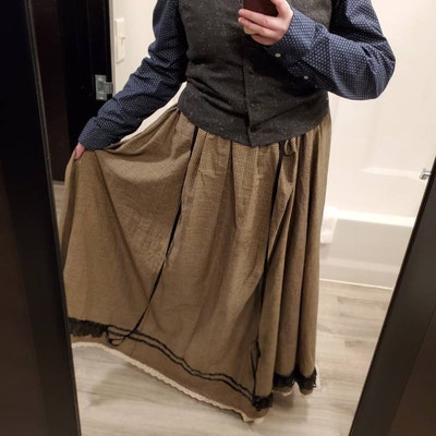 Renaissance Men's Pirate/peasant Weskit Red & Black - Etsy