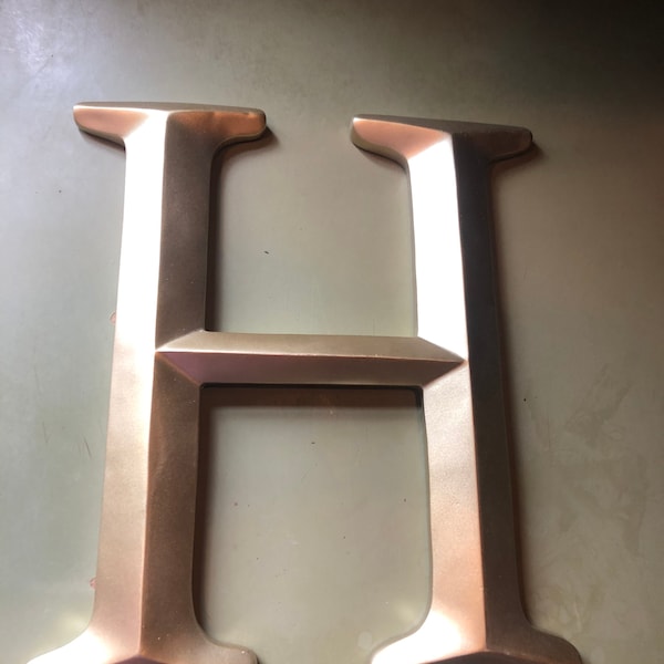 Large Letter/ Wall Decor/ Wedding Decor/ Wedding Prop/ Shabby Chic Wall ...