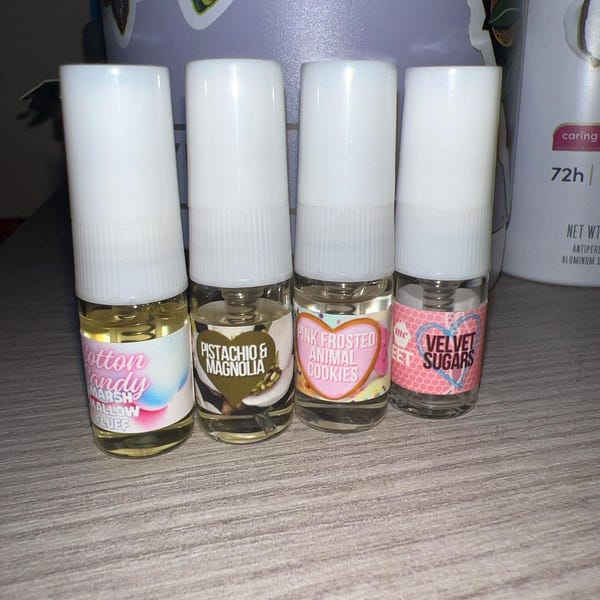 Blue Raspberry Slushie Perfume Gourmand, Dessert Organic Perfume Oil - Etsy