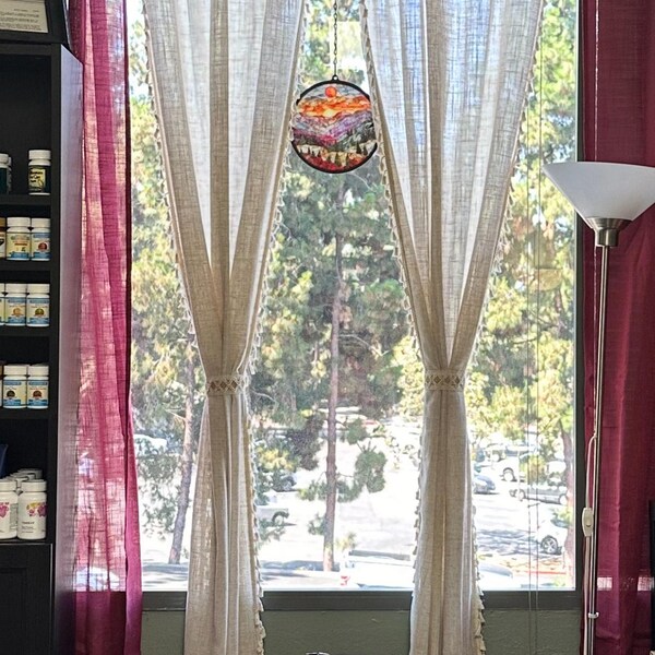 Werewolf Stained Glass Window Cling Werewolf Window Film Werewolf ...