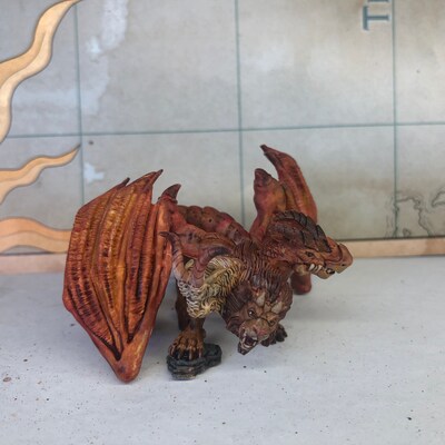 Chimera Miniature for D&D Dungeons and Dragons Pathfinder - Etsy UK