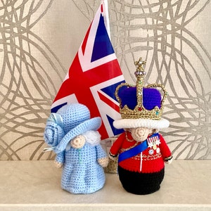 King Charles III Coronation Gnome Crochet Pattern, Charles III and ...